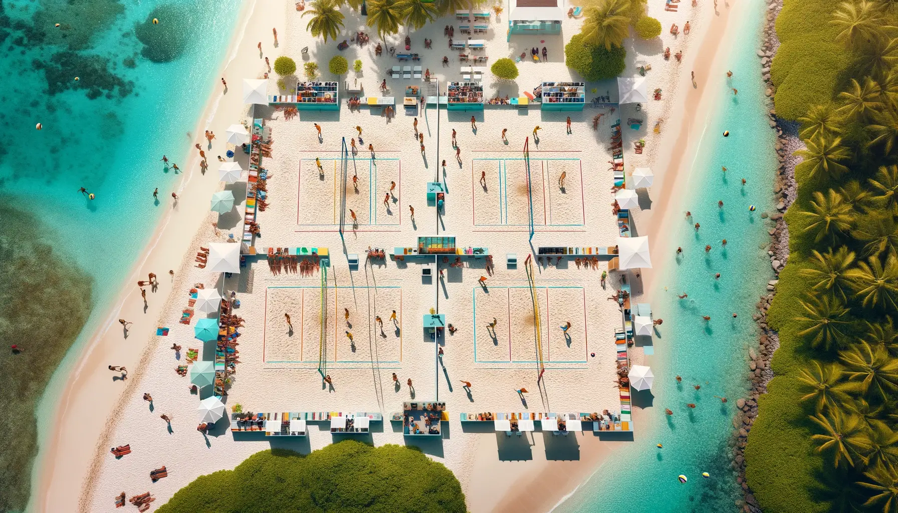 Beach Volleyball Rules and Common Questions - Vamos Beach Volleyball
